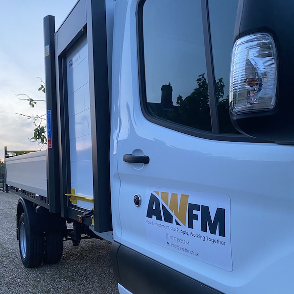 New MHEV Ford Transit Tipper - AW Facilities Management